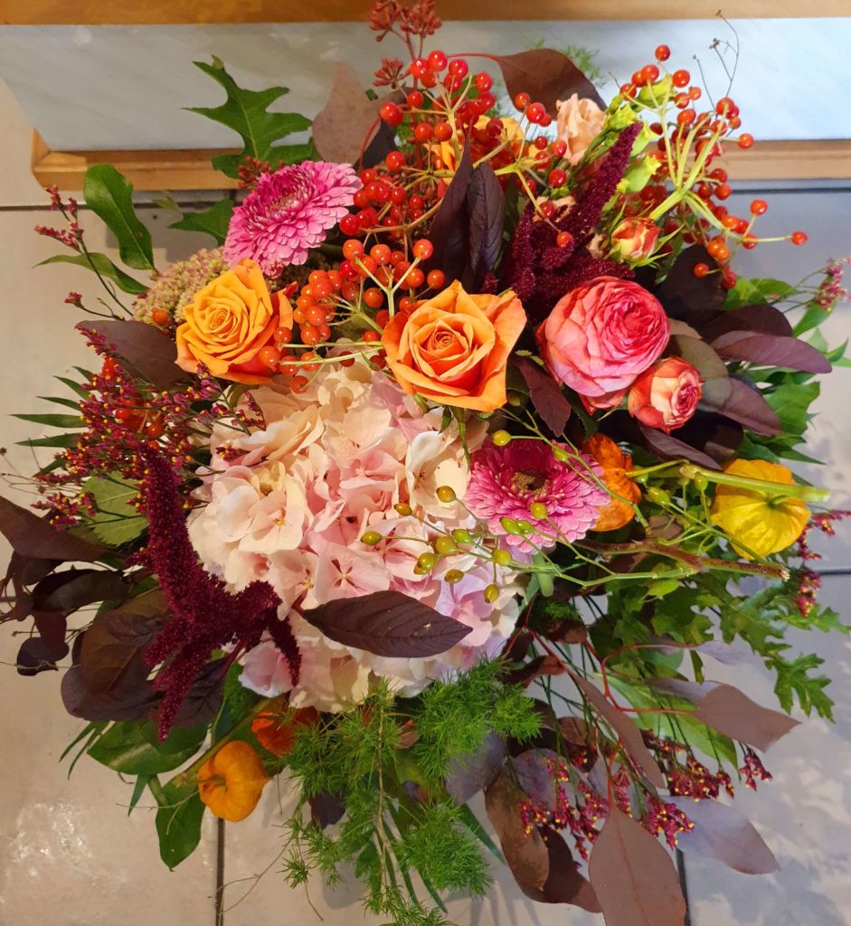 Bergières Fleurs | Bouquet rond "Nature Sauvage"